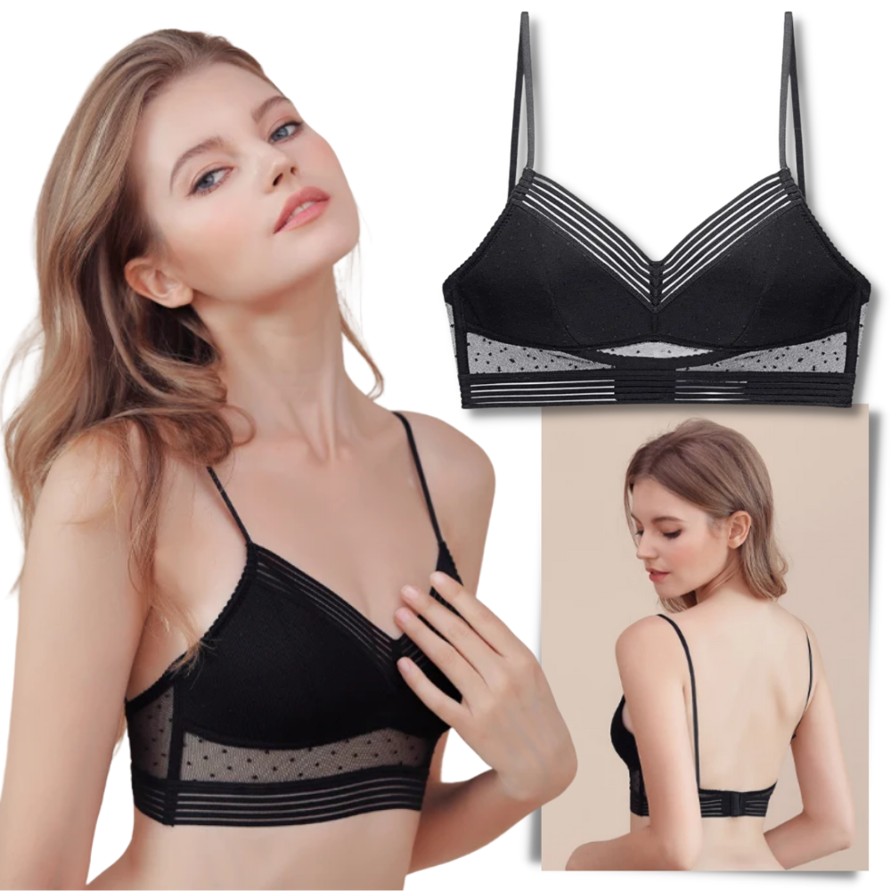Clear Strap Bra Invisible Bra Backless Brassiere Low Back Bra